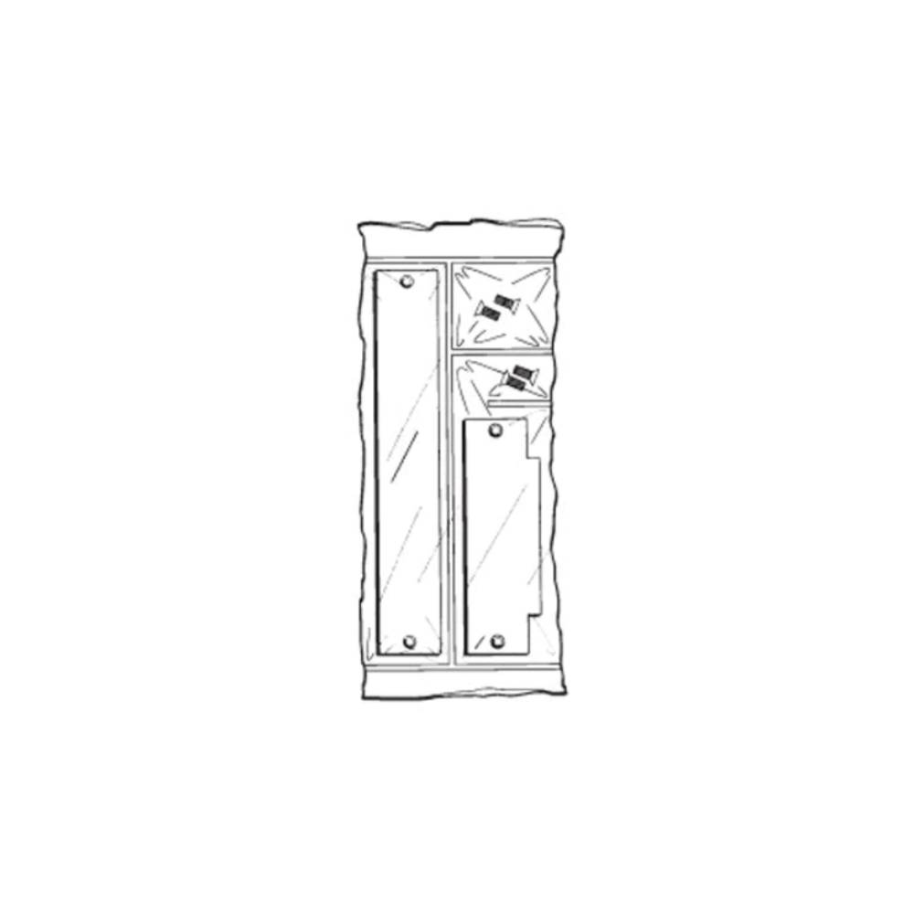 Don-Jo - FPK-86 - Filler Plate Kits 1/4 Gauge Steel Primed for Paintin ...