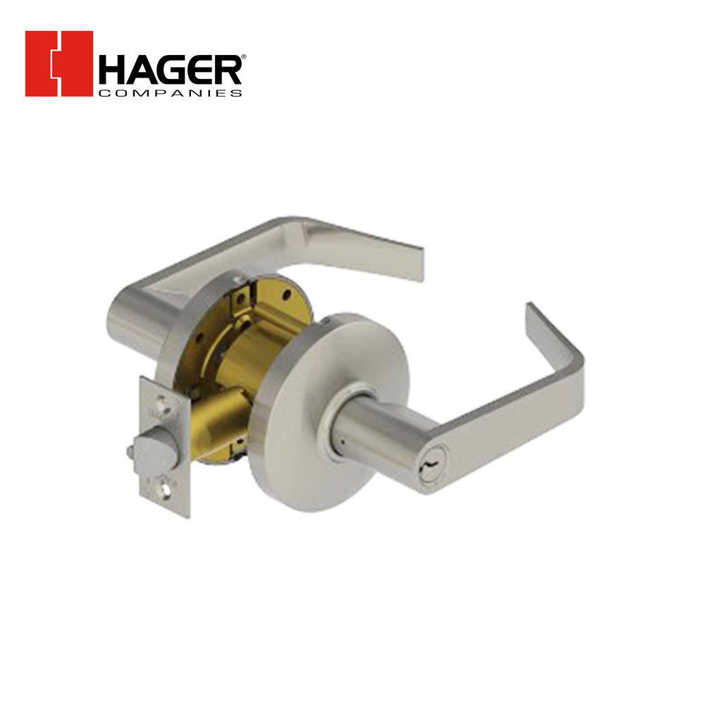 HAGER - 2570 - Classroom Cylindrical Lock - 2-3/4 Inch Backset - KD Ke