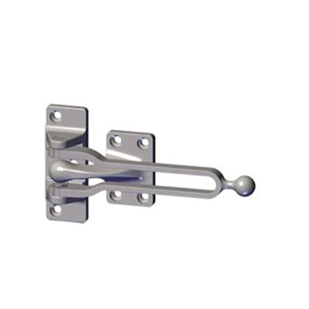 HAGER - 274D - Door Guard - Cast Brass - Satin Chrome – Locksmith Keyless