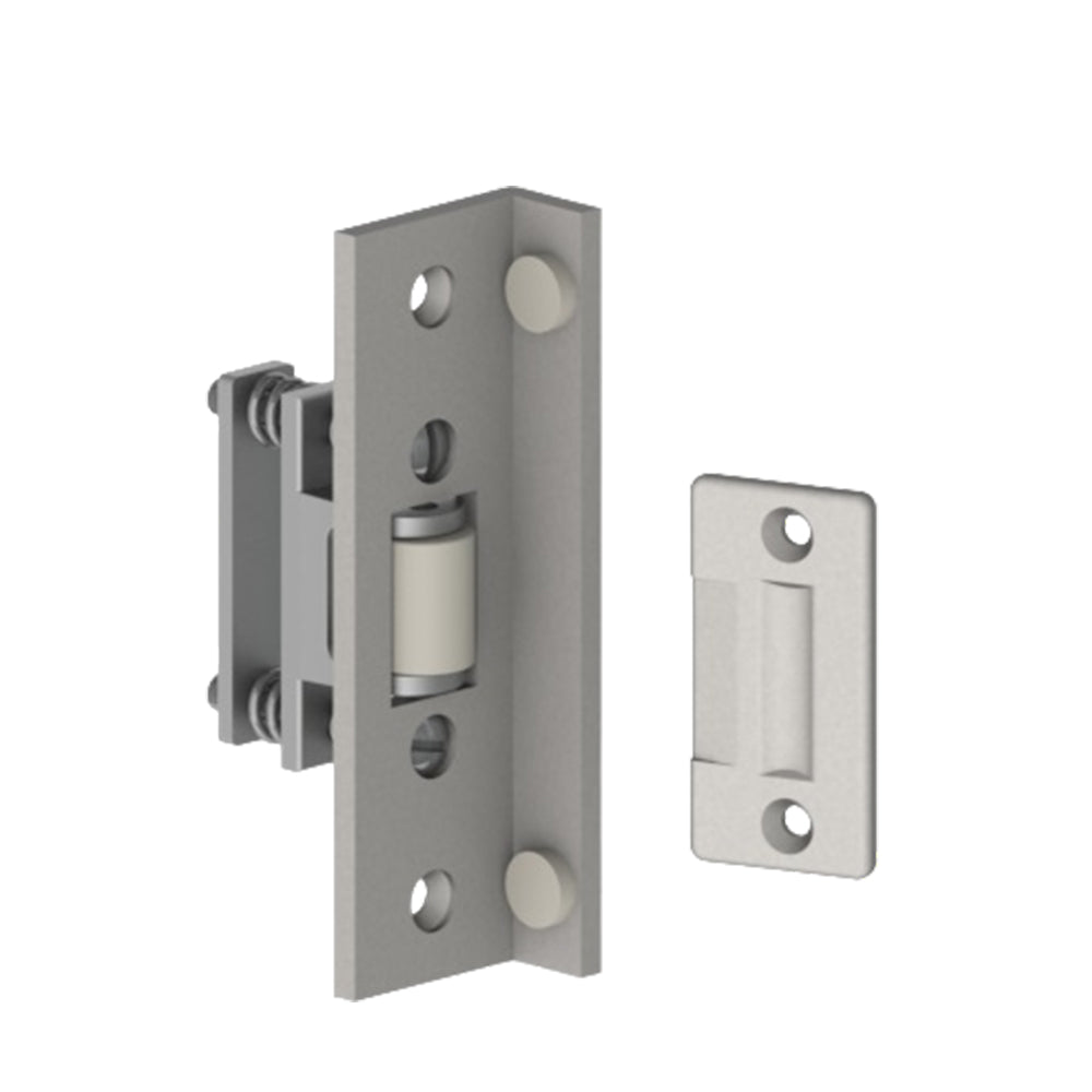 HAGER - 318S - Brass Roller Latch with Stop - 1-7/16 by 4-7/16 Latch F ...