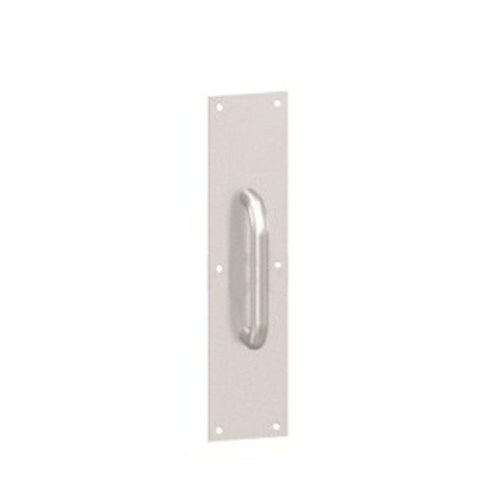 HAGER - 34J - Round Pull - Pull Plate - Square Corner – Locksmith Keyless