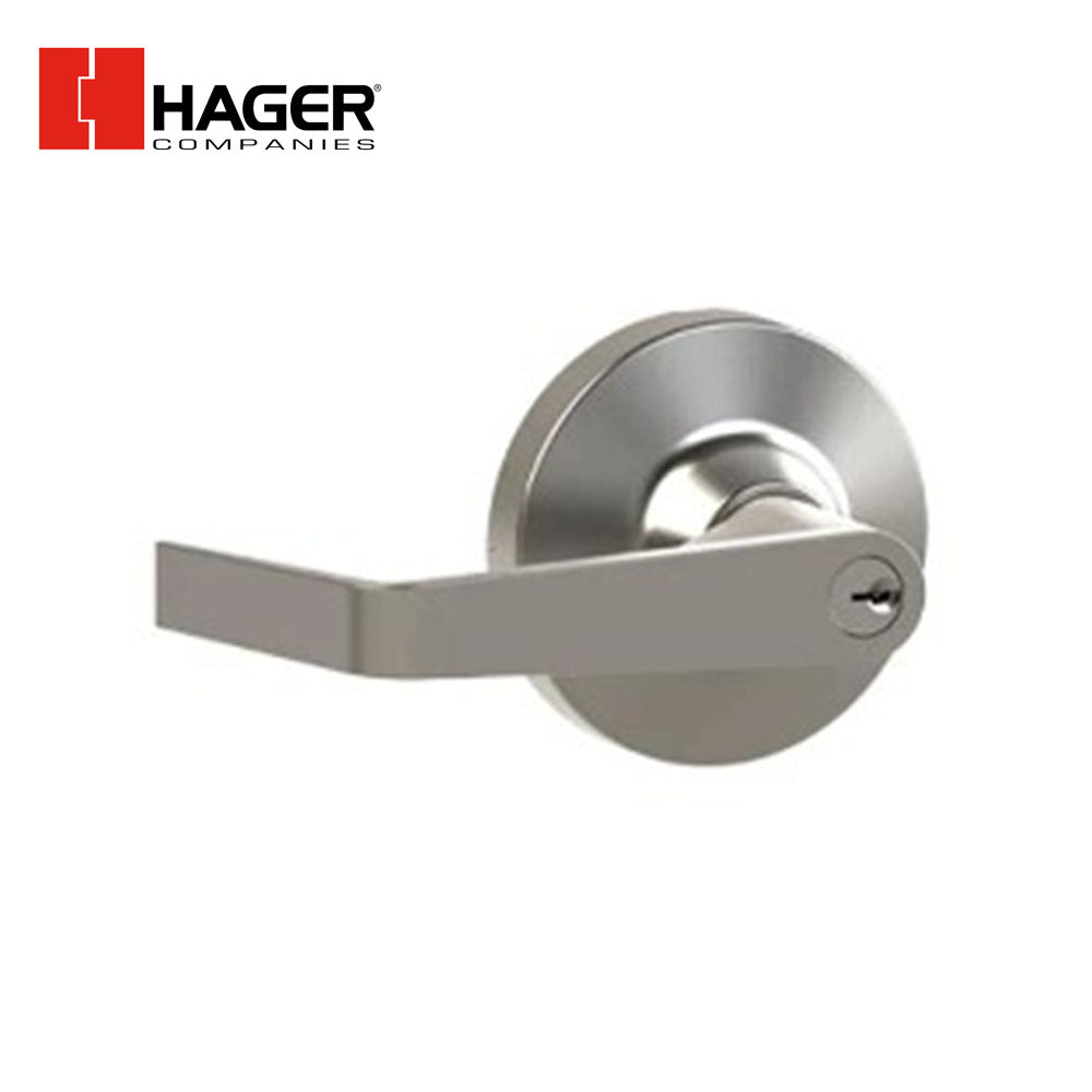 HAGER - 47KE - Exit Device Trim - Key in Lever - Classroom Lever - Wit