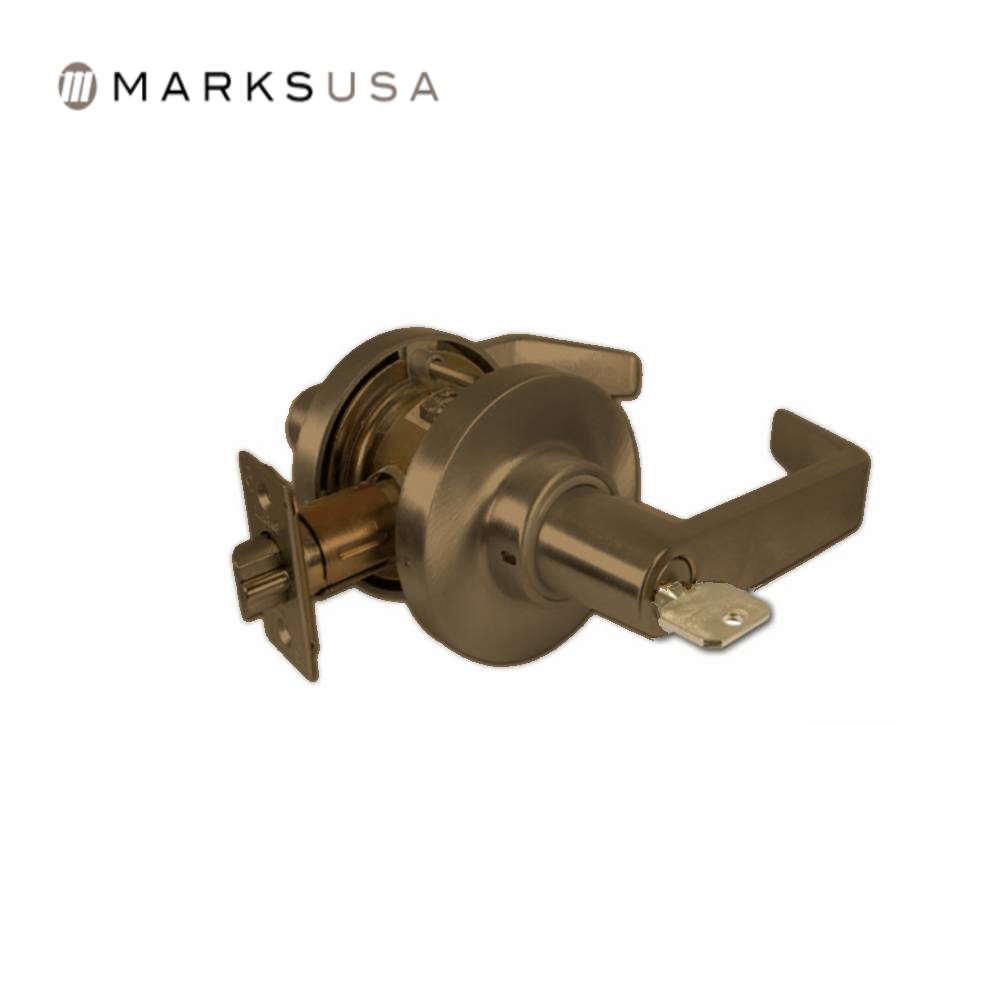 Marks USA - 195RF - Storeroom Function Cylindrical Lock - Key in Lever