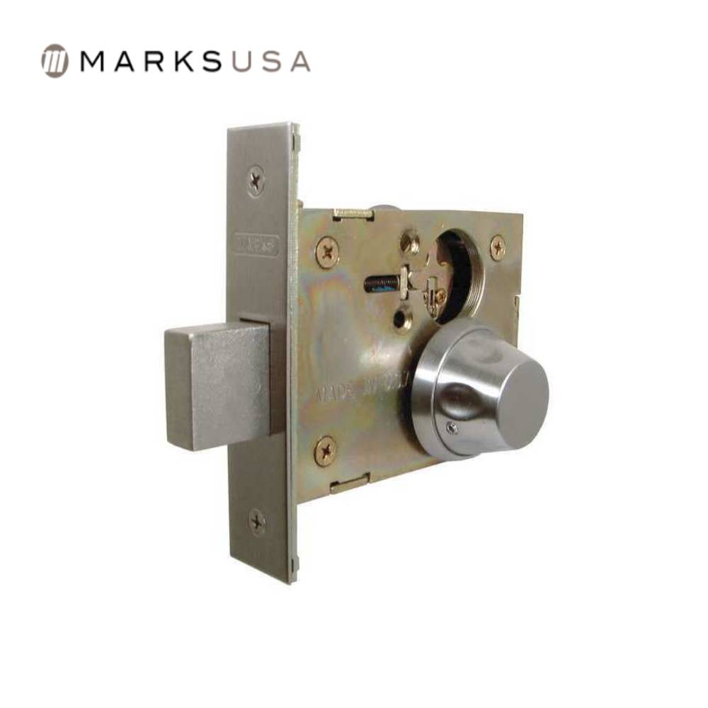 Marks USA - 31SS55K - Mortise Cylinder - Turnpiece Mortise Deadbolt