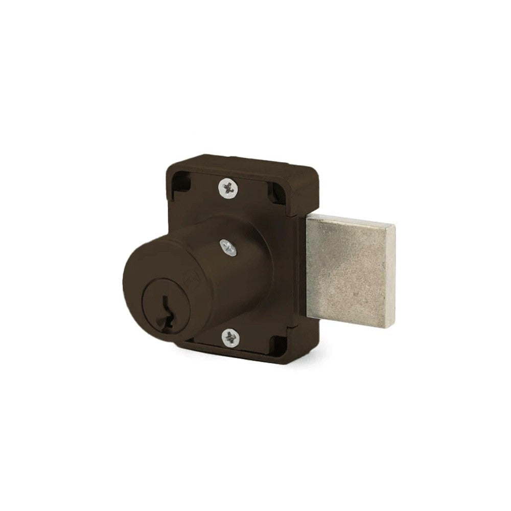 OLYMPUS LOCK - 100DR - Cabinet Deadbolt Door Lock - Key-Retaining Opti ...