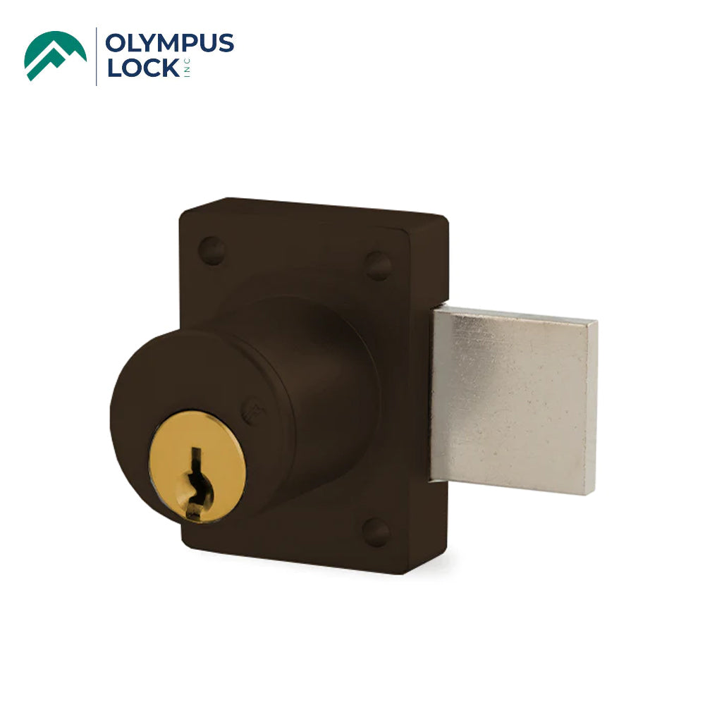 OLYMPUS LOCK - 700S - Cabinet Deadbolt Door Lock - Schlage C Keyway