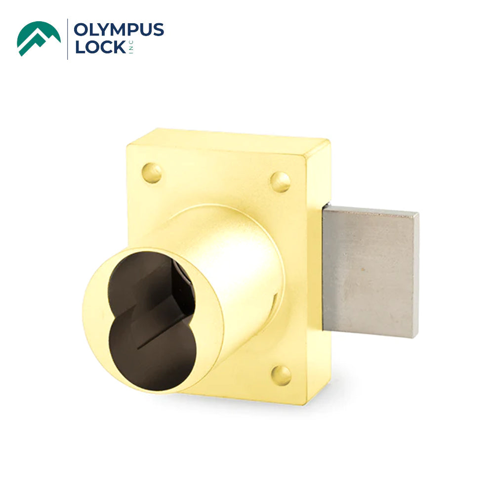 OLYMPUS LOCK - 931 - Cabinet Deadbolt Door Lock - IC Core Medeco/Yale