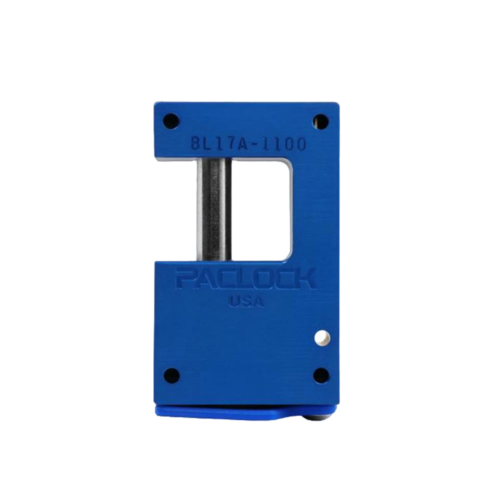 PACLOCK Hidden-Shackle Aluminum Block-Lock-Style Lock with M1 Keyway F ...