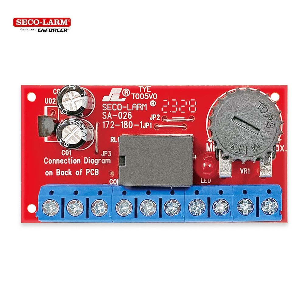SECO-LARM SA-026Q Mini-Timer Module - Low-Voltage Miniature Delay Time