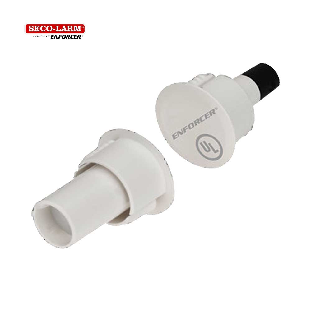 SECO-LARM SM-4104-TQ/W 3/4" Steel-Door Quick-Connect Terminals Recesse